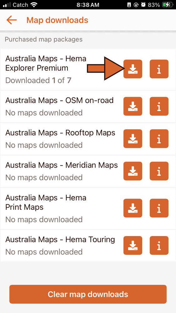 How do I update my Hema Explorer Premium map?