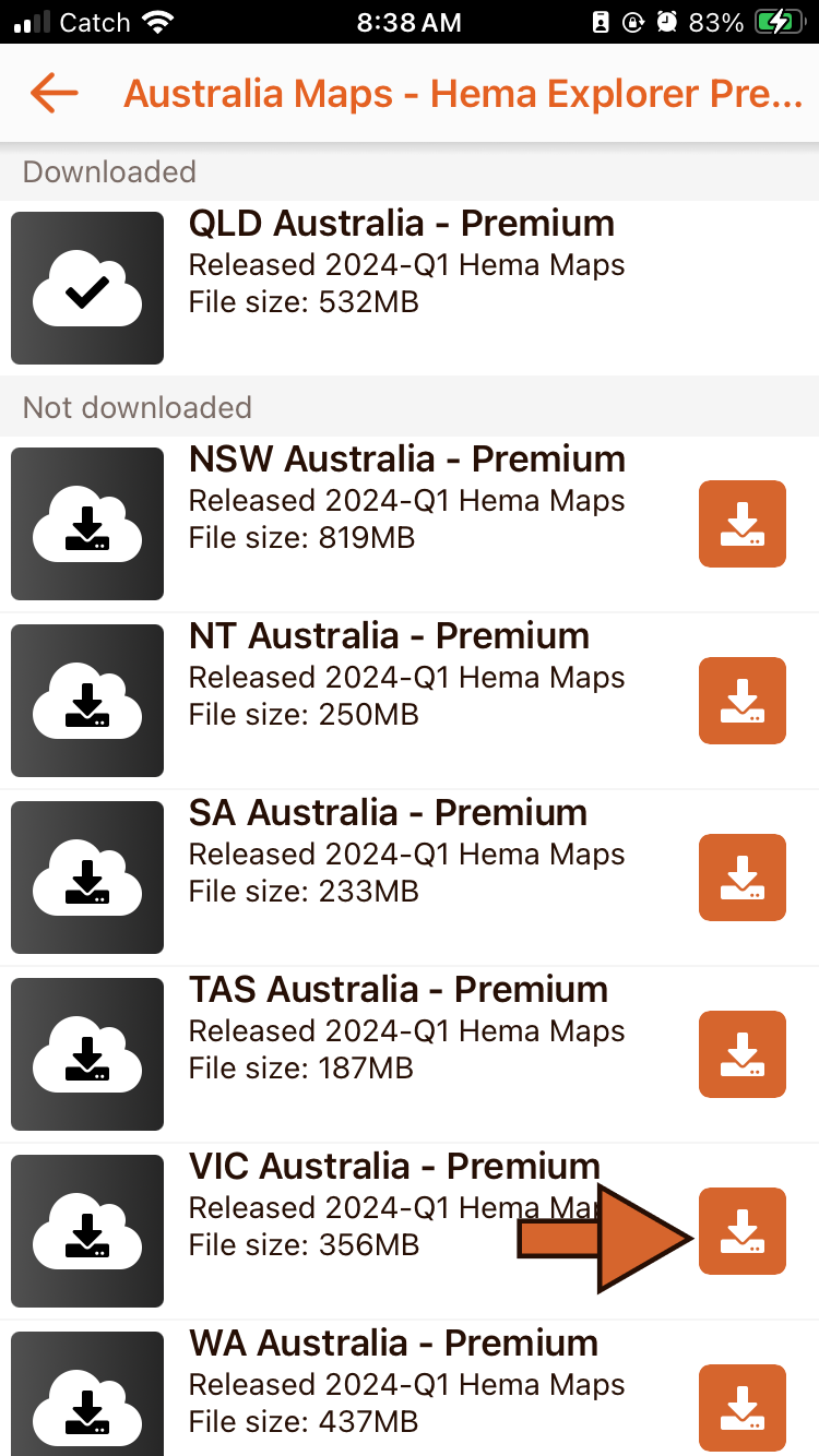 How do I update my Hema Explorer Premium map?