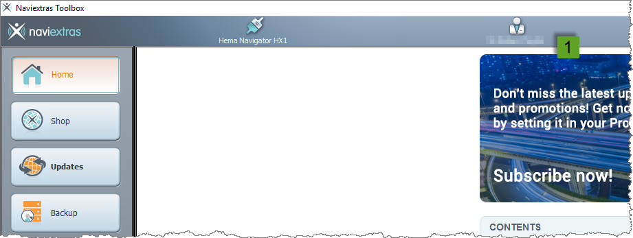 HX1 - Drive Map Updates