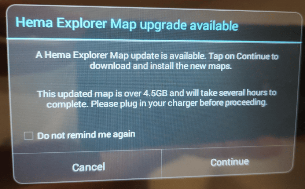 HX1 - Hema Explorer Map Upgrade