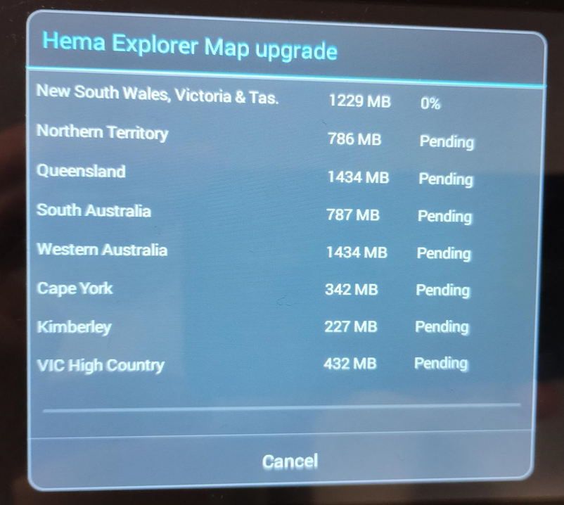 HX1 - Hema Explorer Map Upgrade